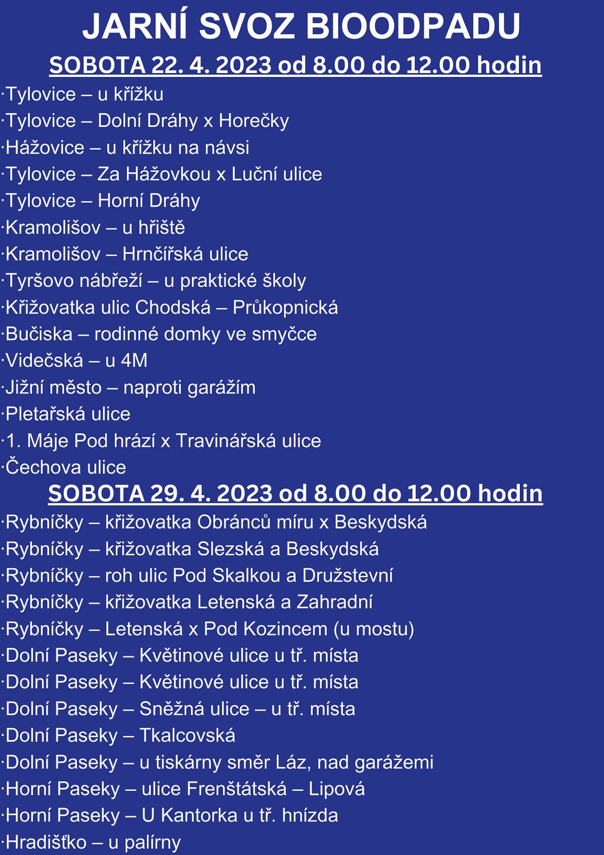 Foto: 🌿🌱Jarní svoz bioodpadu🌸