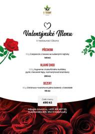 VALENTÝNSKÉ MENU