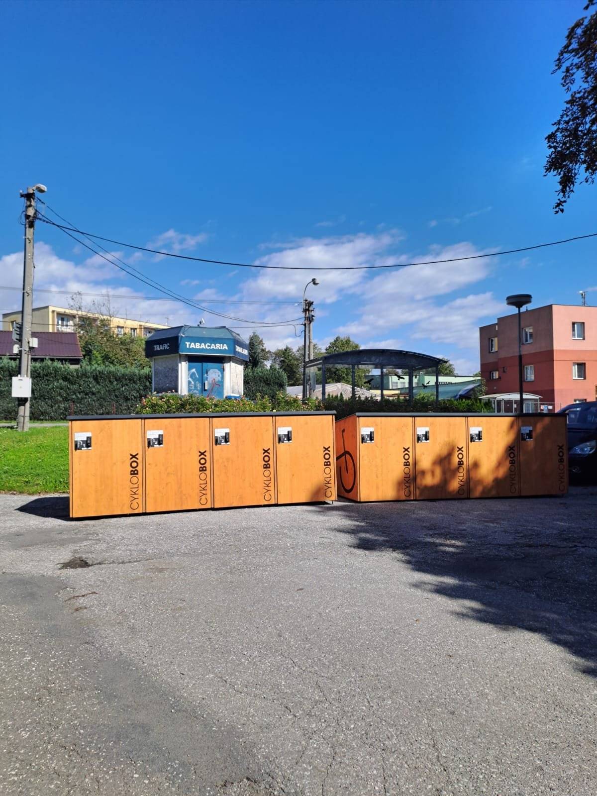 INFORMUJEME: Instalace cykloboxů u kostela